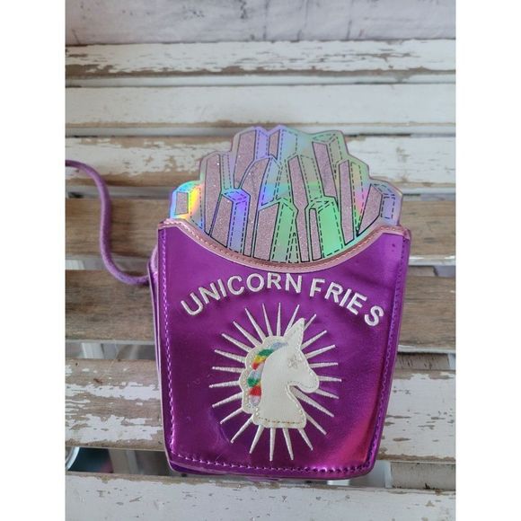 Unbranded | Holiday | Unicorn Friespurse Girl Purple Mini Tote Bag ...